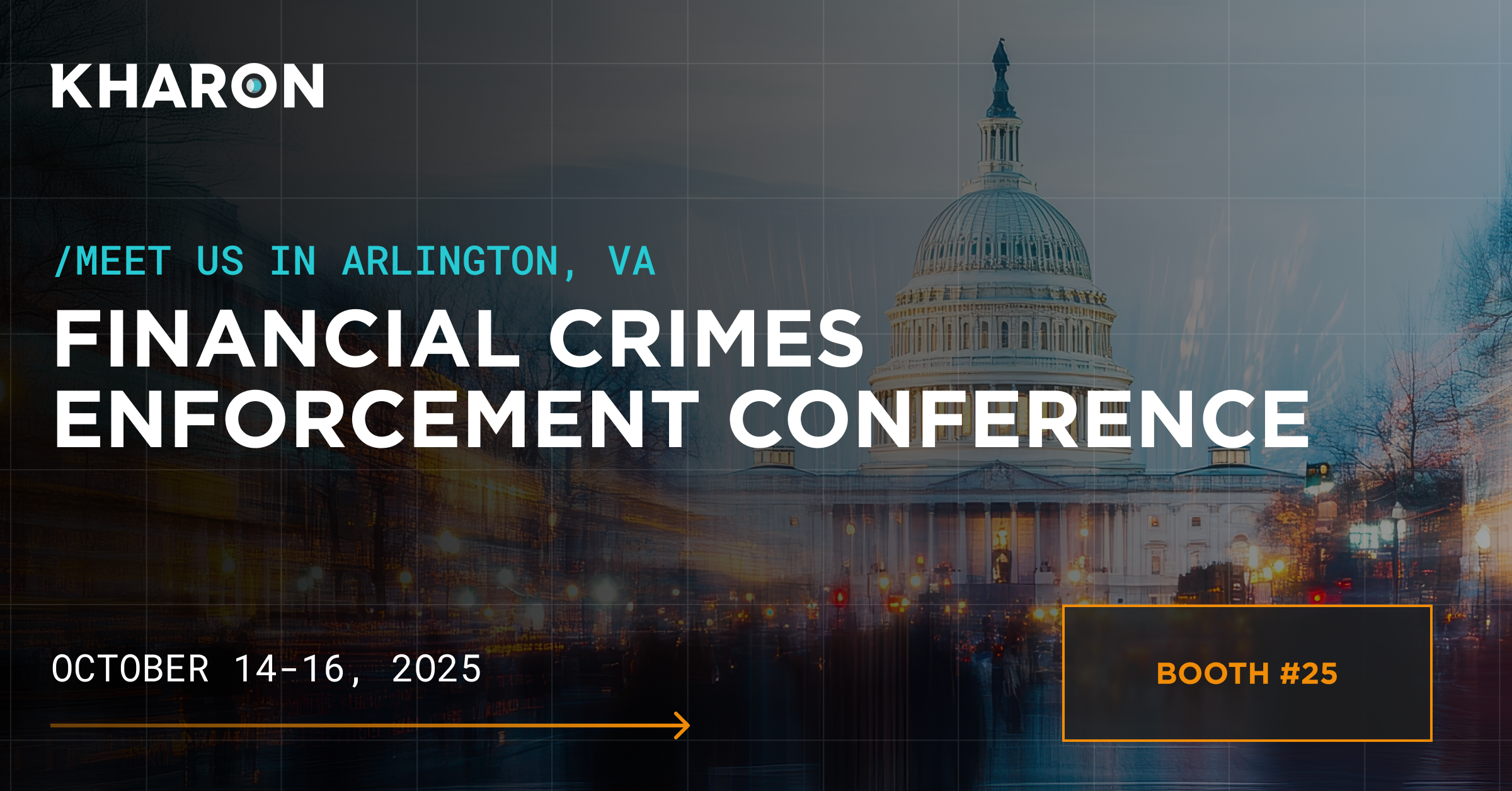 Kharon at the Financial Crimes Enforcement Conference 2025